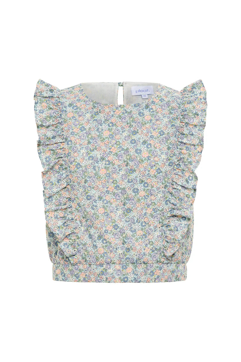 Rowan Top - English Garden – Lolli & Pop